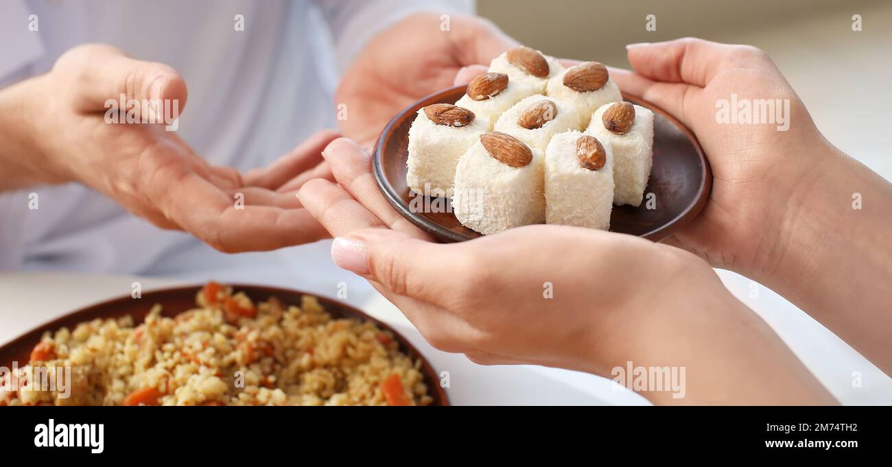 Couple having turkish breakfast hi-res stock photography and images - Alamy
