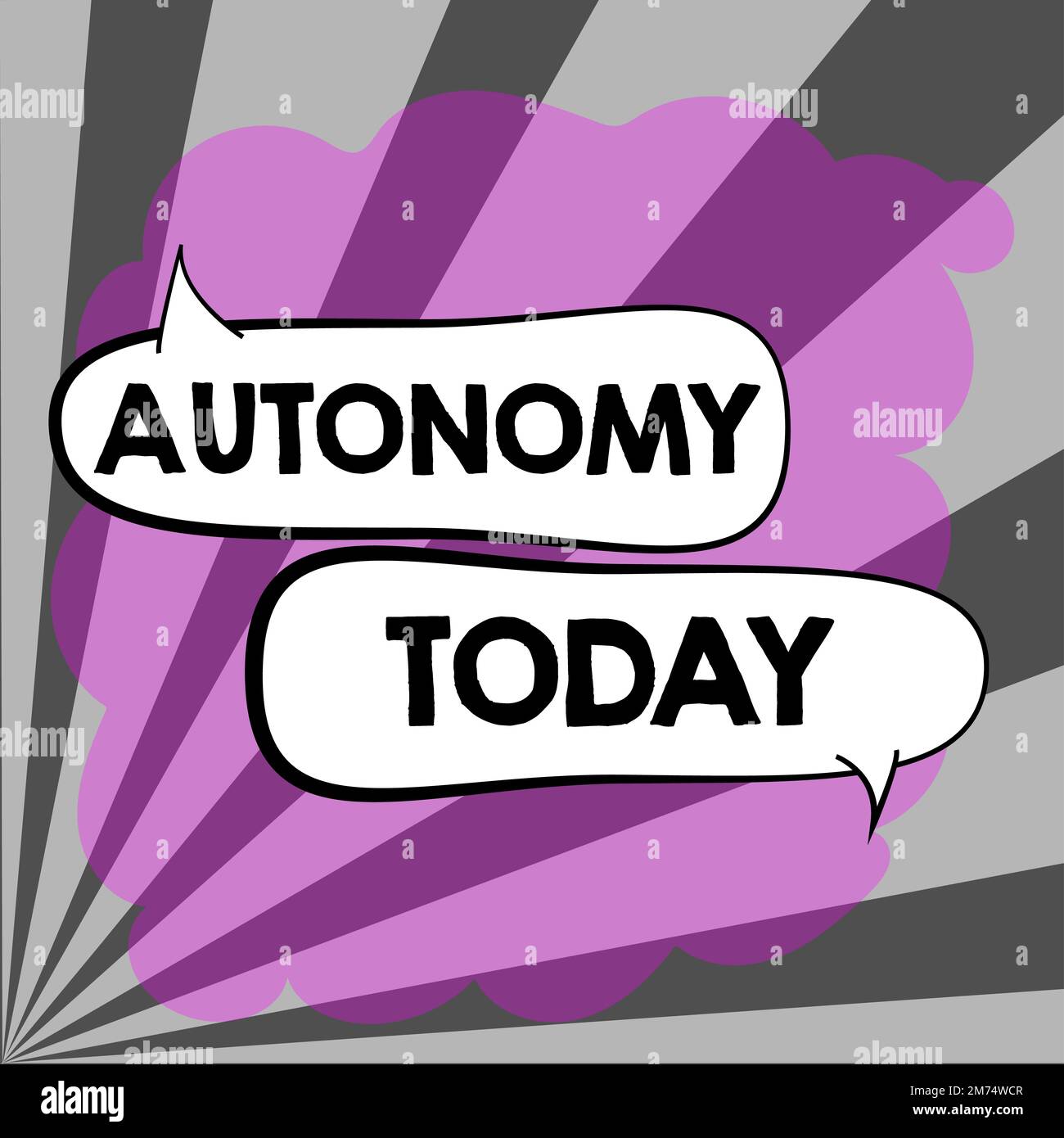 Inspiration showing sign Autonomy. Business showcase vehicle that can ...