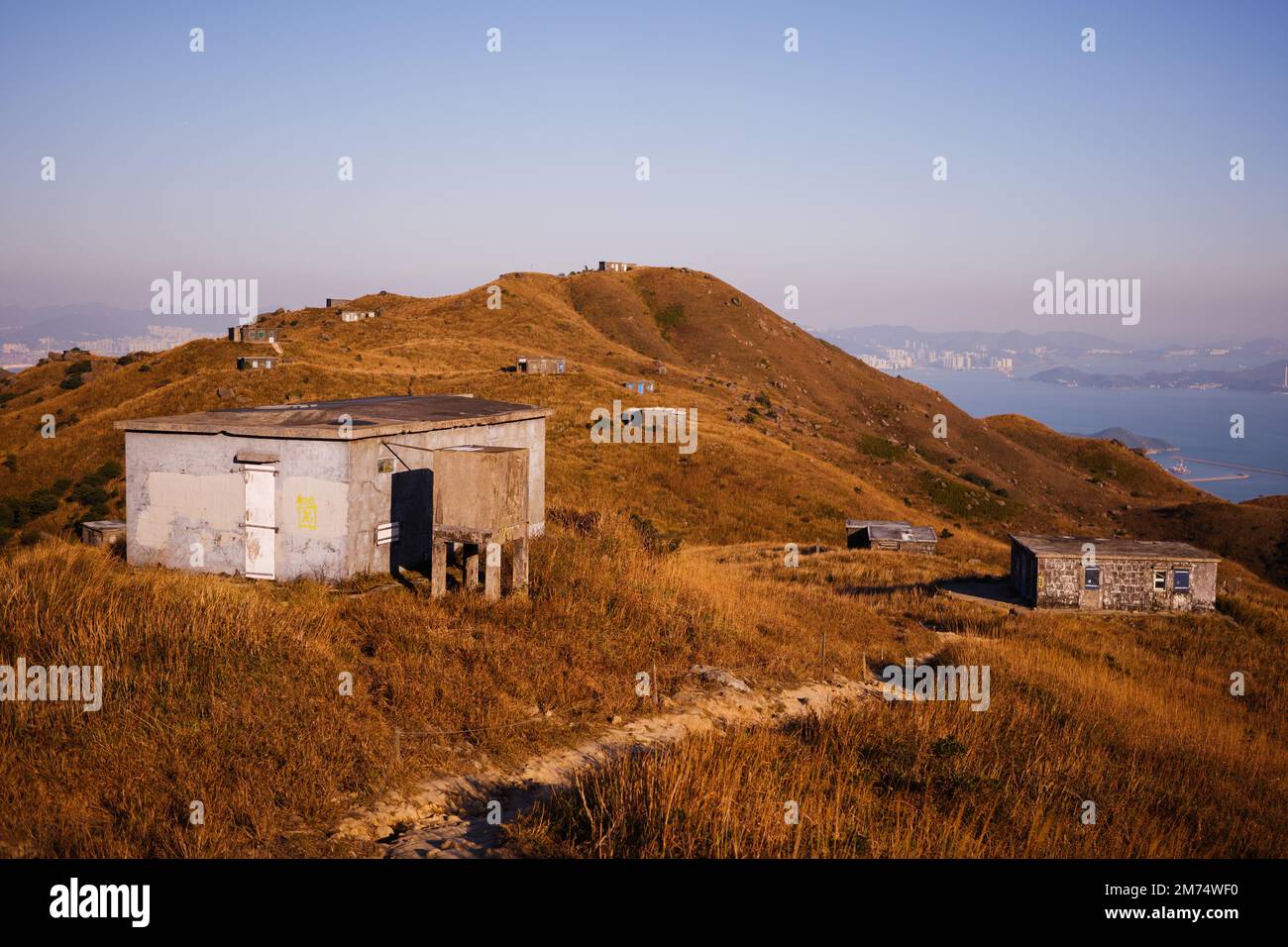 19 spartan stone cabins form the Lantau Mountain Camp, which dots the ...