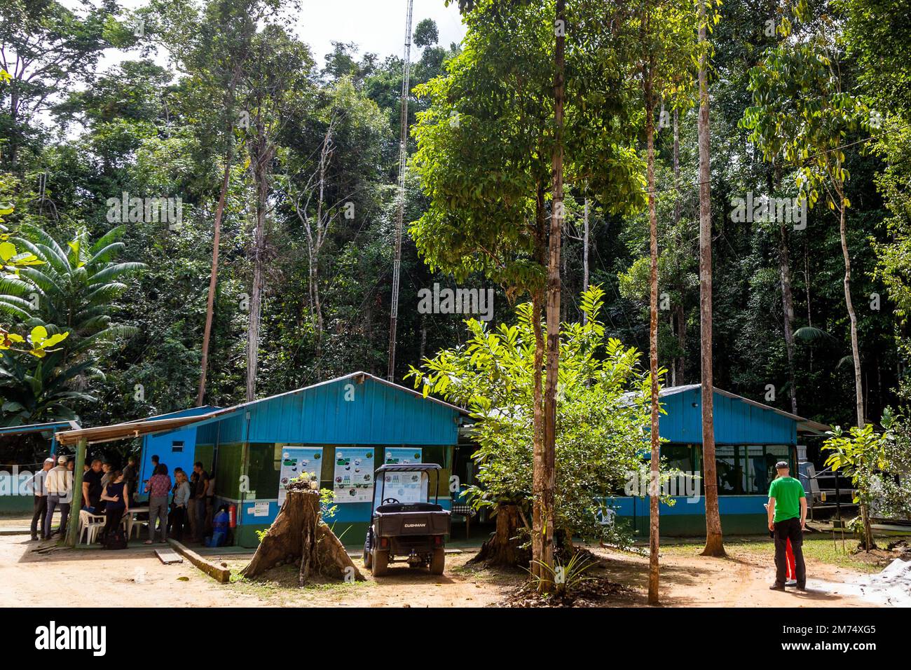 Manaus, Brazil. 02nd Jan, 2023. The residential and research camp of ...