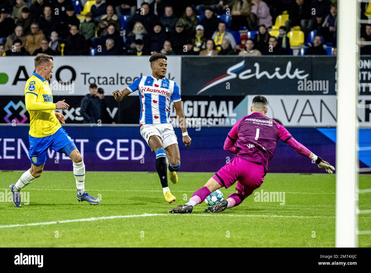 WAALWIJK , Netherlands, 07-01-2023, football, Mandemakers Stadium, Dutch eredivisie, season 2022 ...