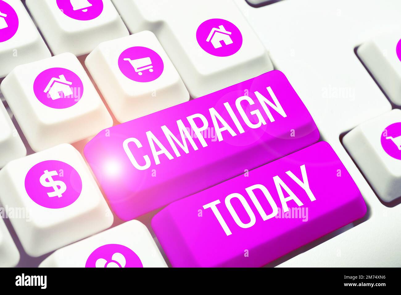 Hand writing sign Campaign. Conceptual photo organized course of action ...