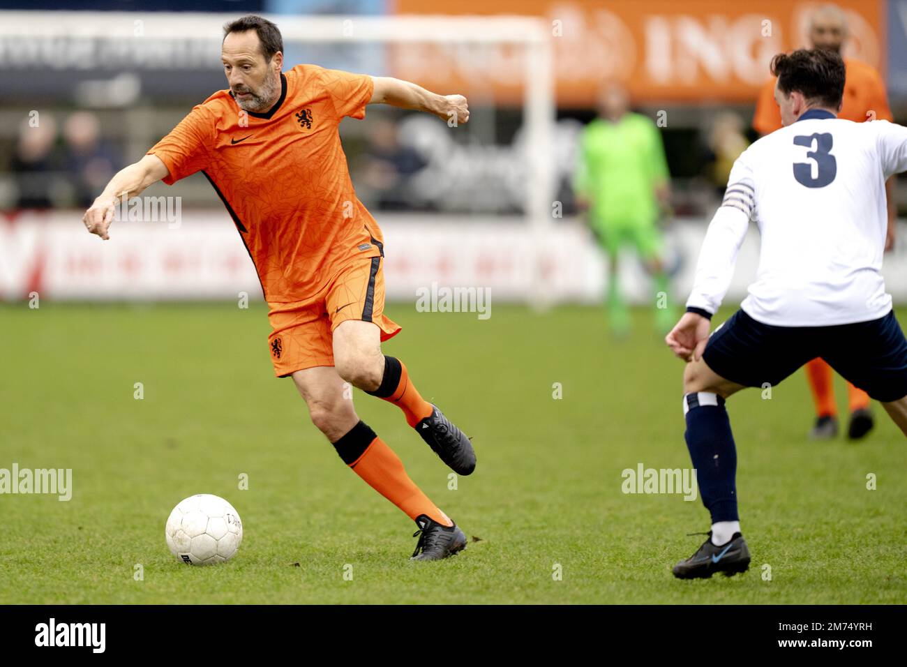 HAARLEM - John van t Schip in action during the traditional New Year's ...