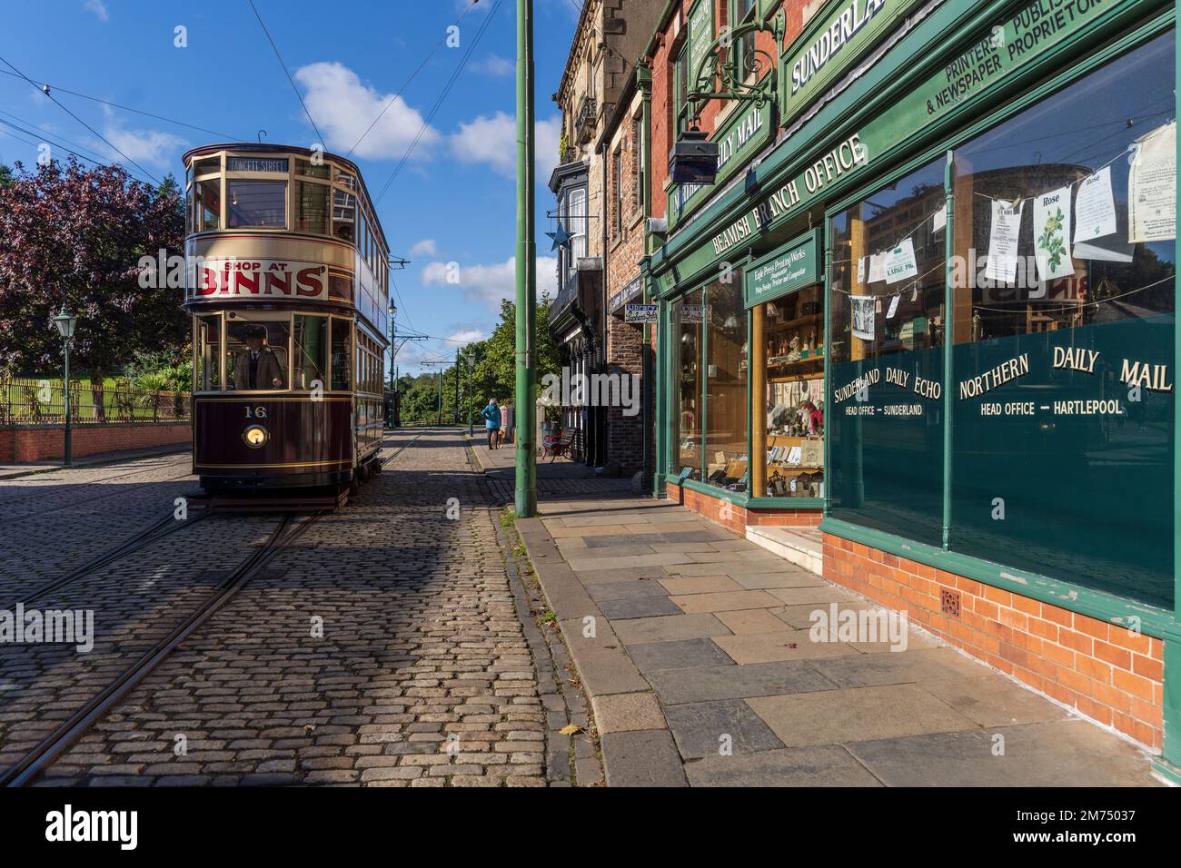 Beamish the Living Museum of the North, Stanley, County Durham Stock ...