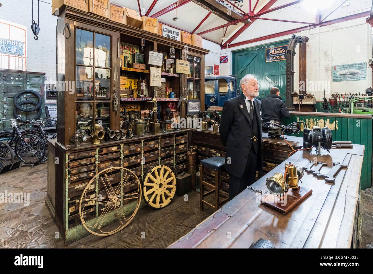 Beamish the Living Museum of the North, Stanley, County Durham. Staff ...