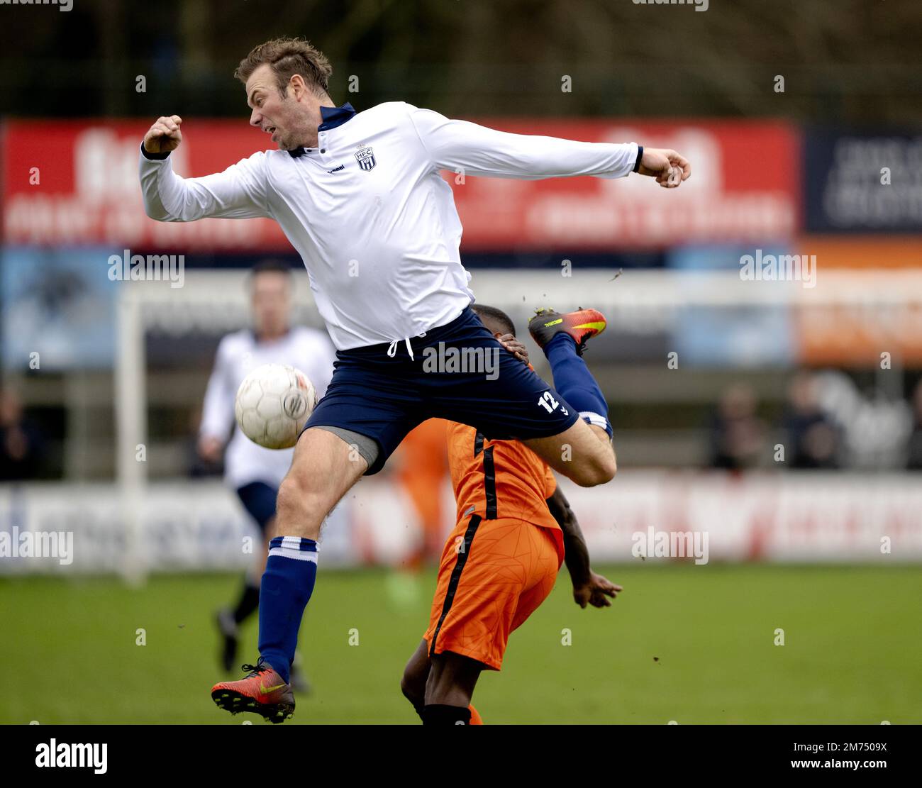 HAARLEM - Jan Willem Koelemij in action during the traditional New Year ...
