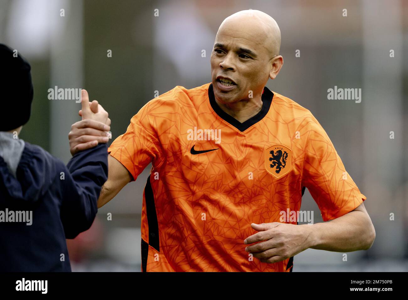 HAARLEM - Glenn Helder in action during the traditional New Year's ...