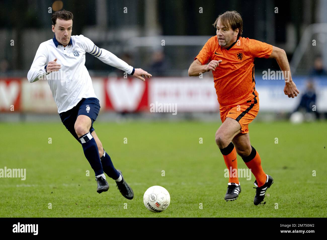 HAARLEM - Rob Witschge in action during the traditional New Year's ...