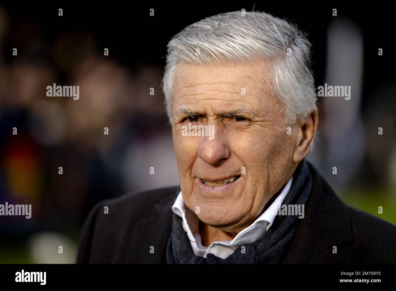 HAARLEM - Sjaak Swart before the traditional New Year's game between ...