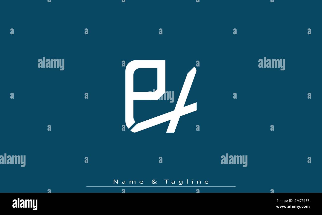 Alphabet letters Initials Monogram logo PX , XP Stock Vector Image ...