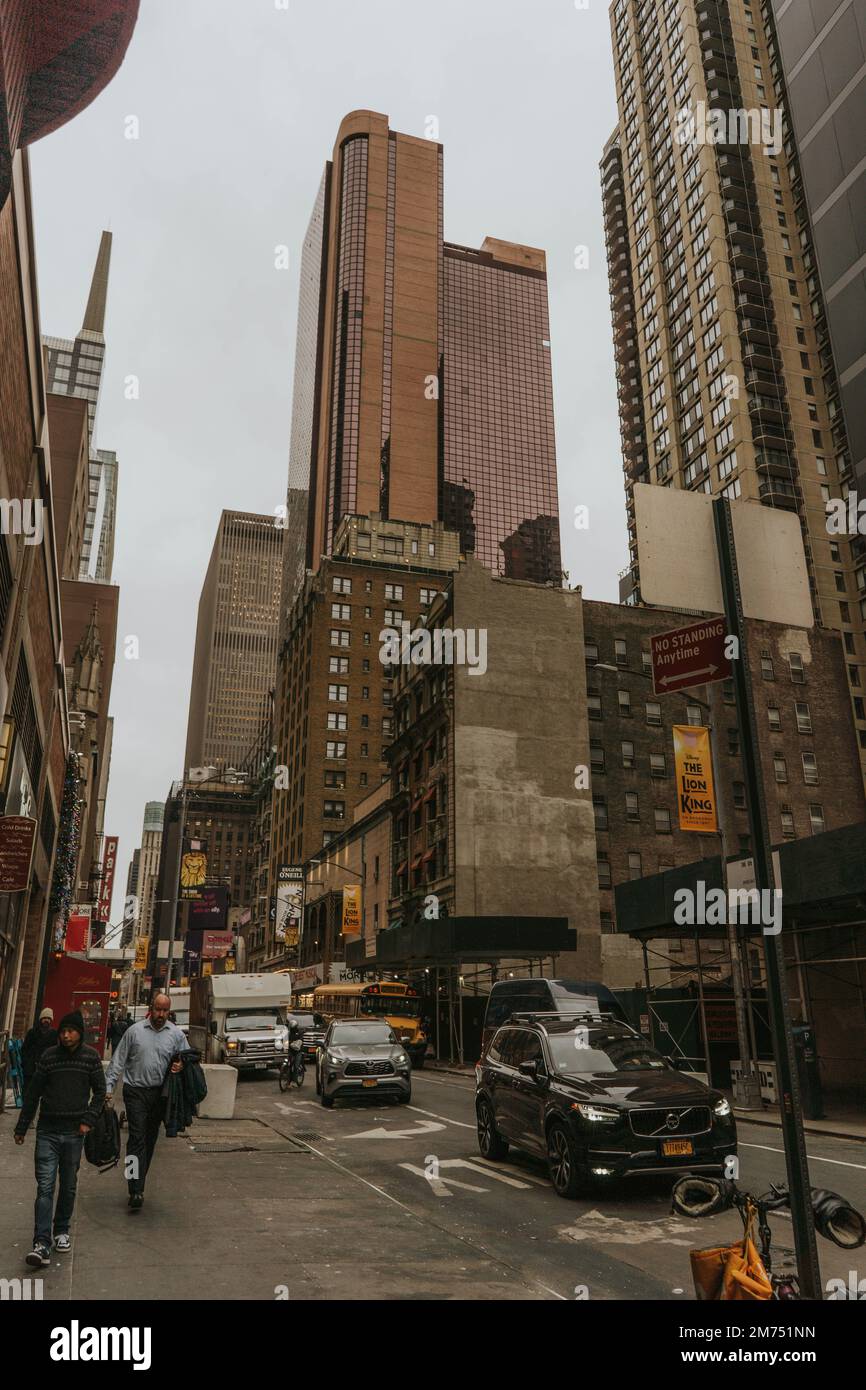 New York City streets in daytime Stock Photo - Alamy