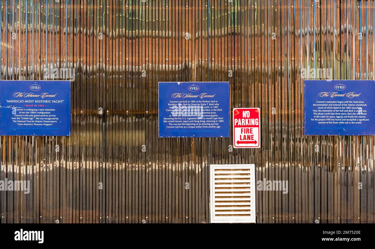 Restoration of The 1885 Coronet Yacht at the International Yacht ...