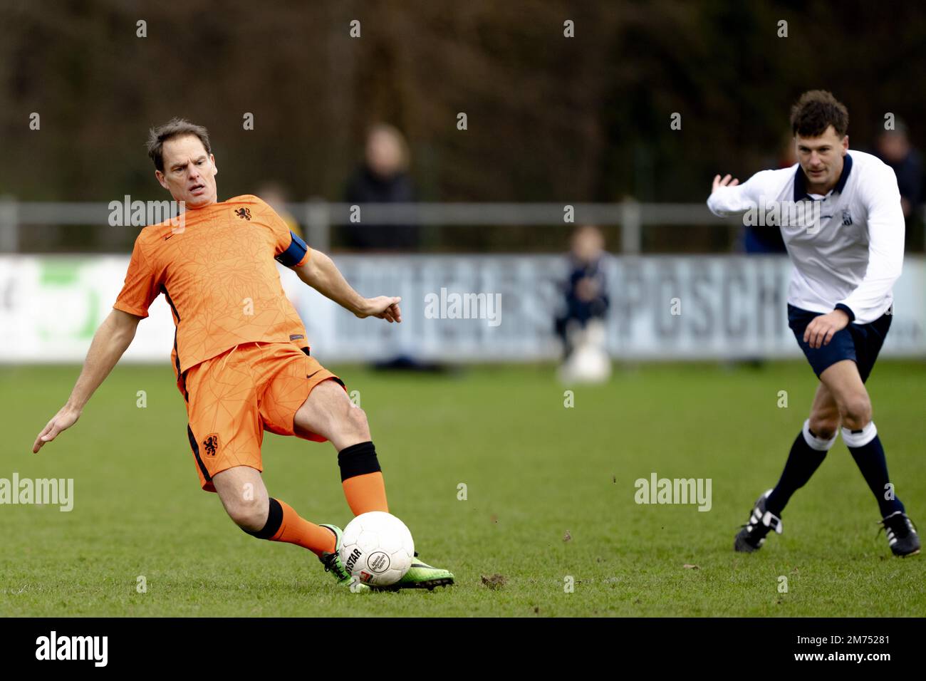HAARLEM - Frank de Boer in action during the traditional New Year's ...