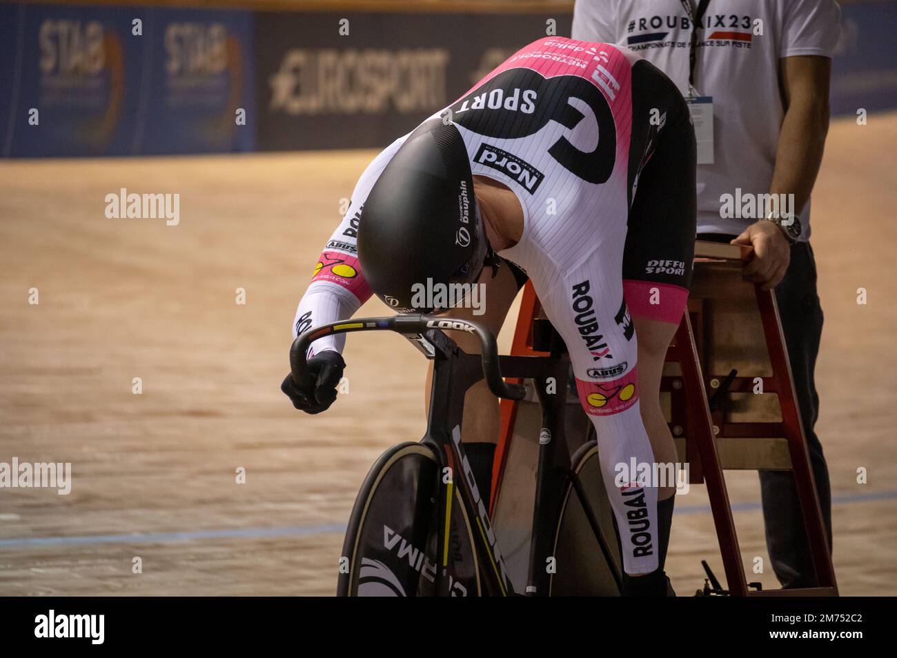DERACHE Tom, Men's 1Km Time Trial during the Track Cycling French ...
