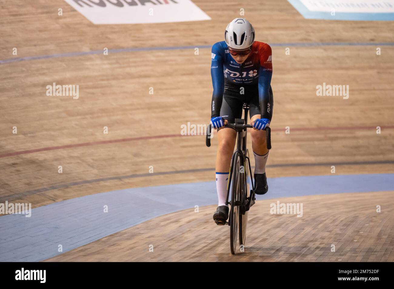 Marie LE NET, Women's Omnium during the Track Cycling French ...