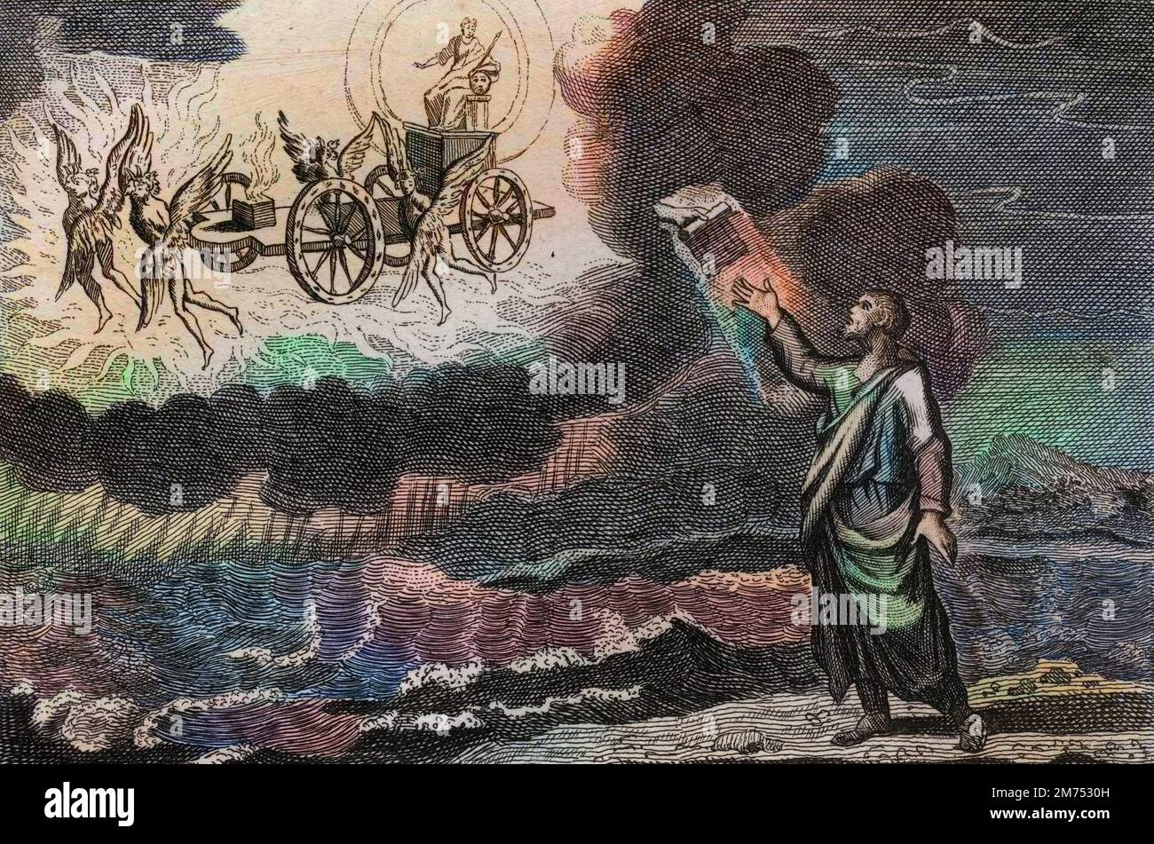 Bible par le Sieur de Royaumont, Ancien Testament : Ezechiel prophete ...