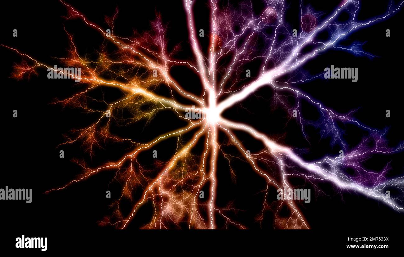 Electric flash background hi-res stock photography and images - Alamy