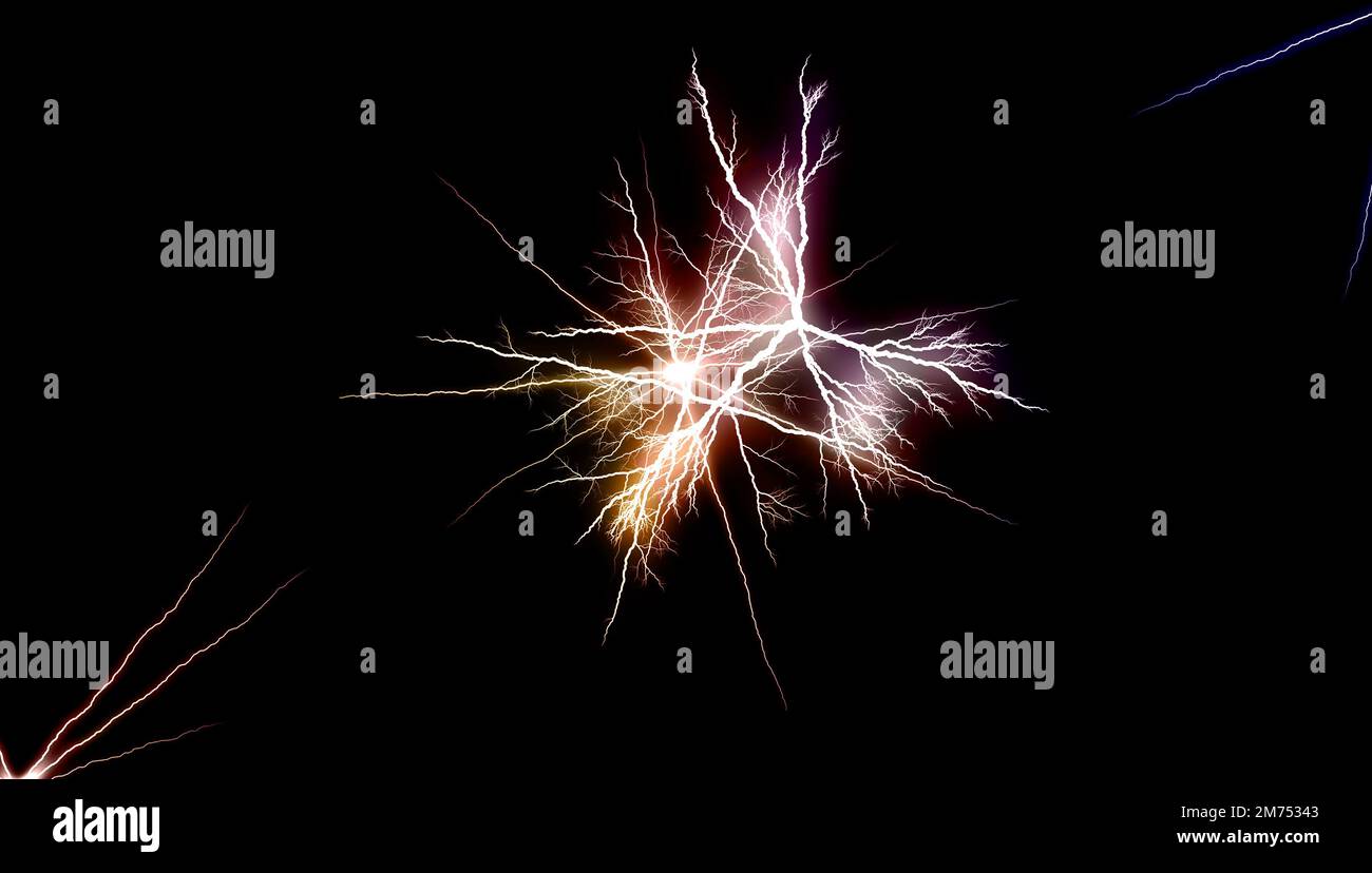 Electric flash background, Colorful abstract background Stock Photo - Alamy