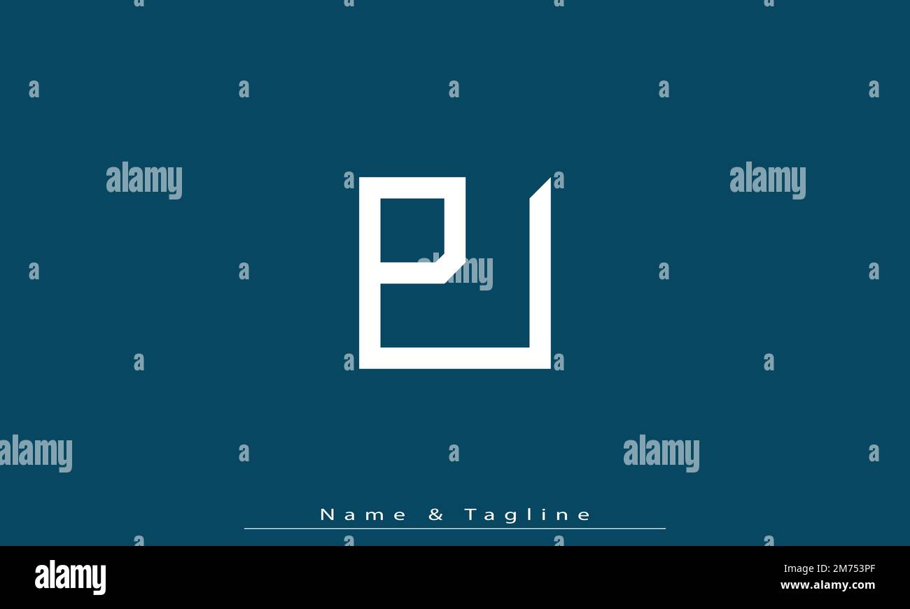 Alphabet letters Initials Monogram logo PV , VP Stock Vector Image ...