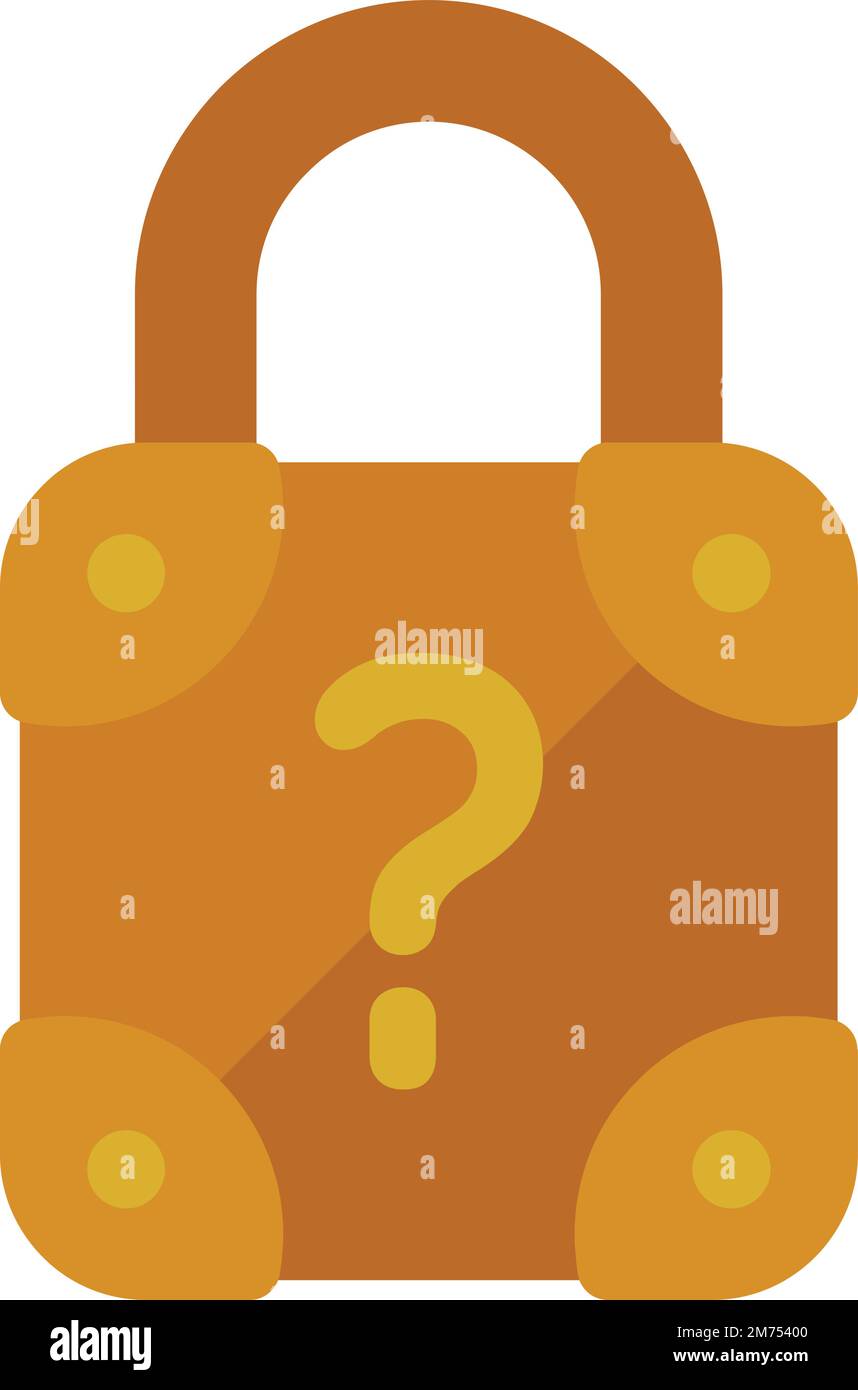 Lock password icon flat vector. Page log. Screen secure isolated Stock ...