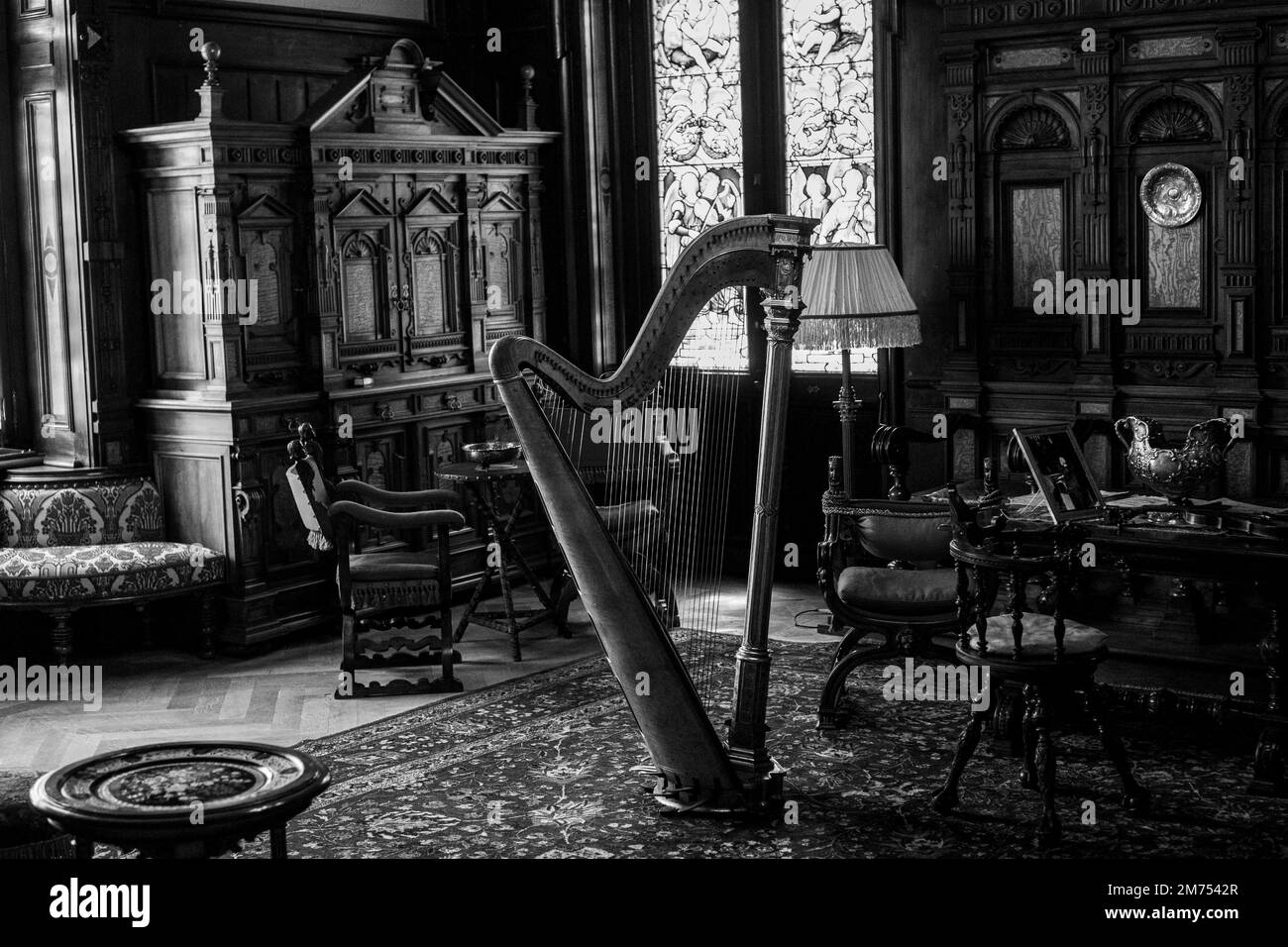 Decorated instrument Black and White Stock Photos & Images - Alamy