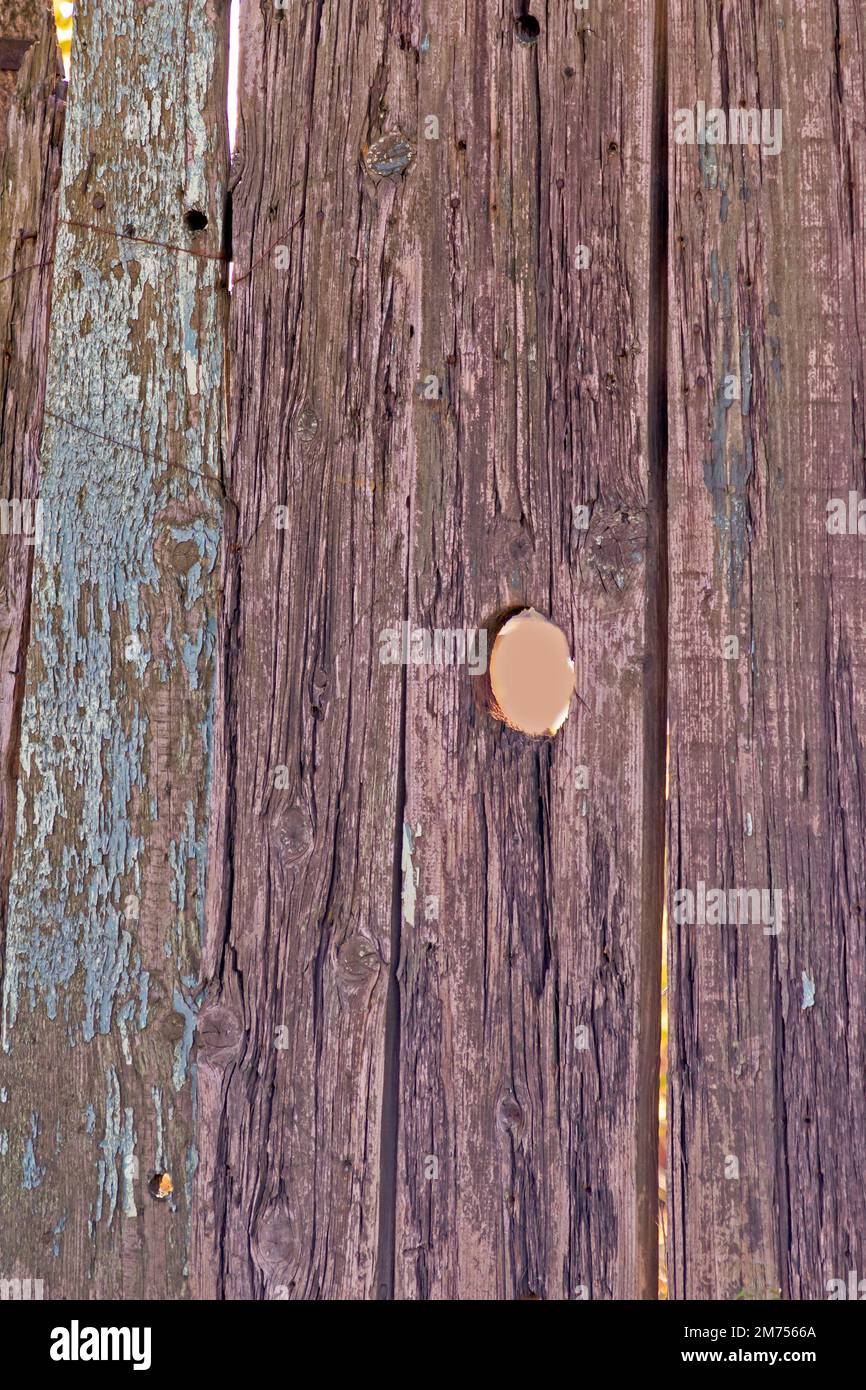 Faded light brown wood material background with small hole Stock Photo ...