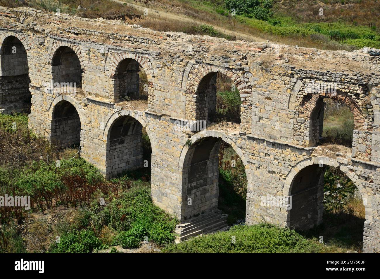 Valens aqueduct night hi-res stock photography and images - Alamy