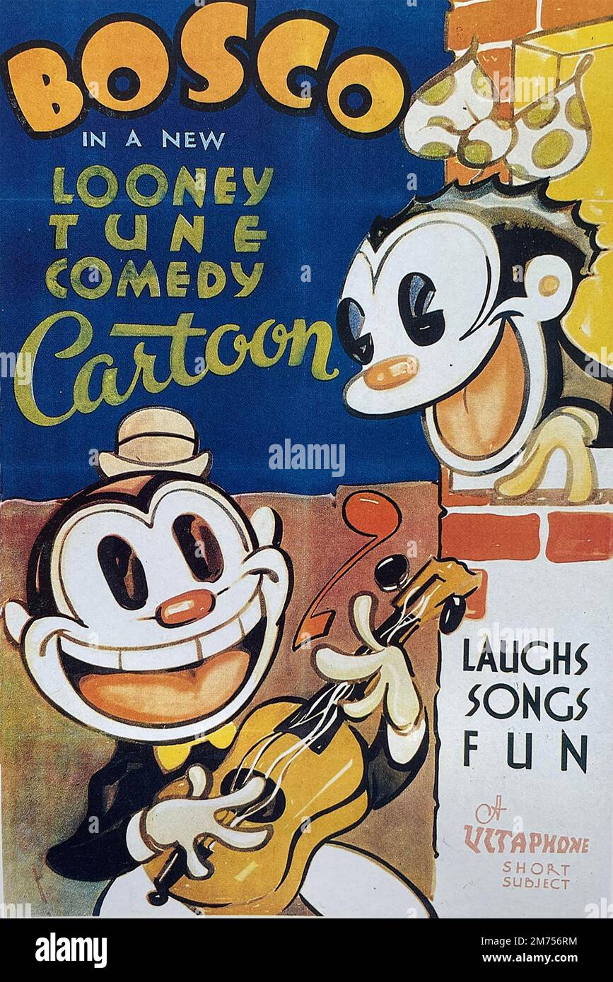 BOSCO Vitaphone cartoon about 1930 Stock Photo - Alamy