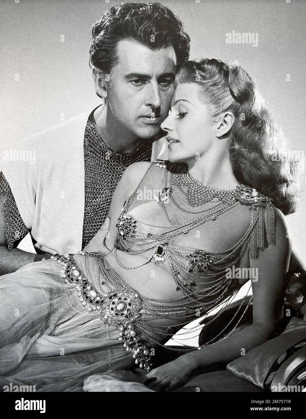 SALOME 1953Columbia Pictures film with Rita Hayworth and Stewart Granger Stock Photo - Alamy
