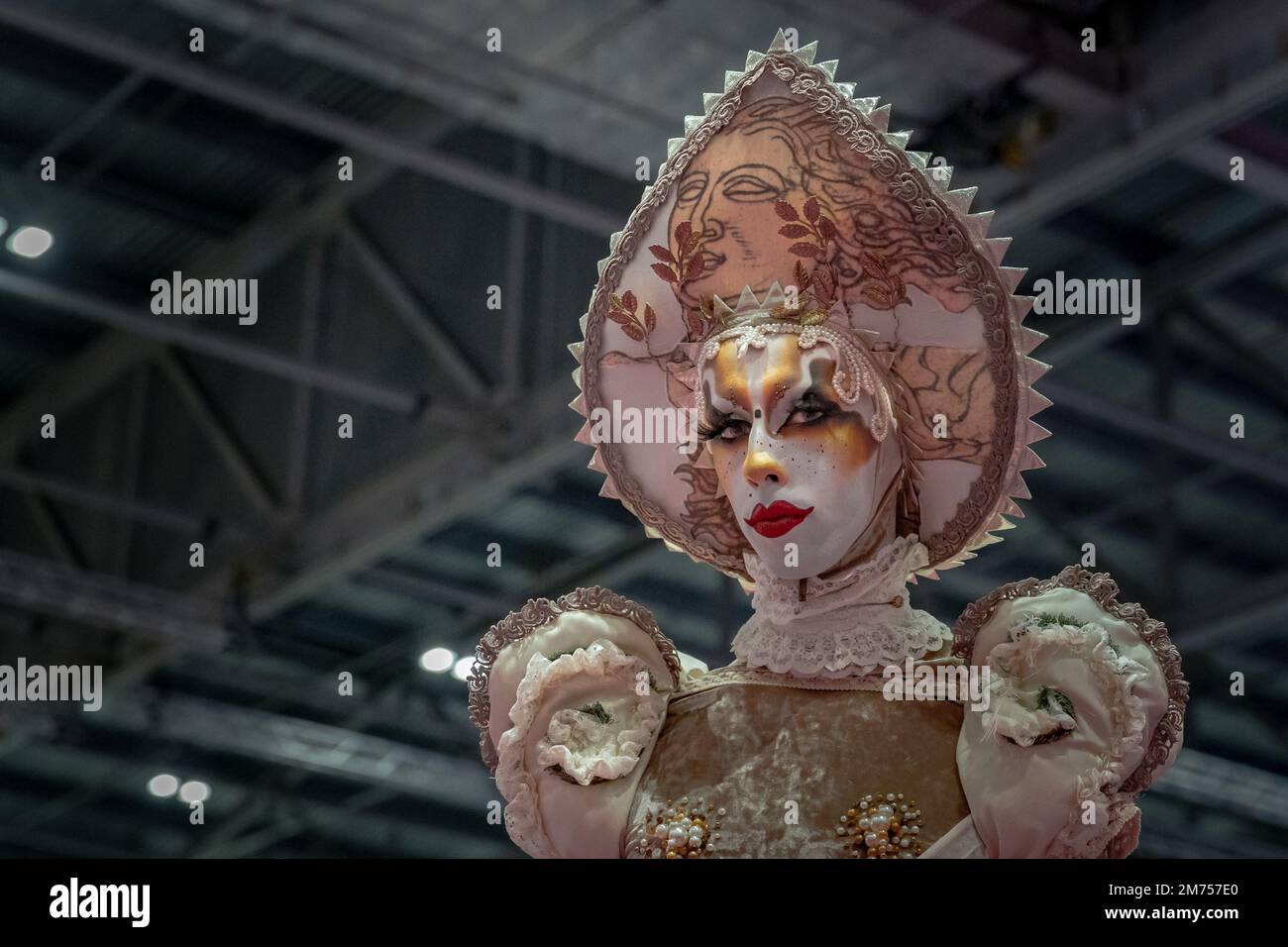 London, UK. 6th January 2023. Drag Queen personalities at DragCon UK ...