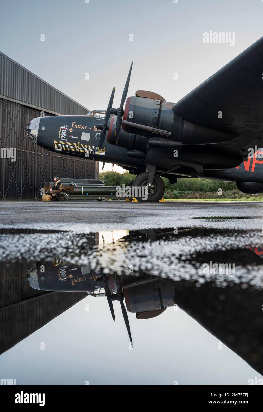 Handley Page Halifax world war 2 bomber and crew re-creation at ...