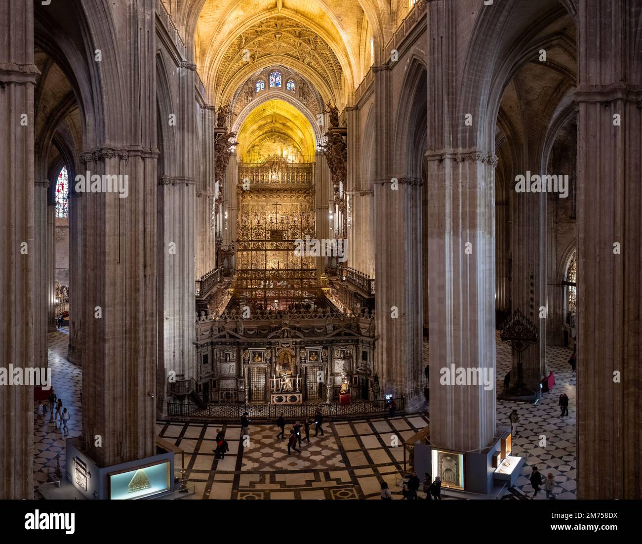 A view of seville cathedral hi-res stock photography and images - Alamy