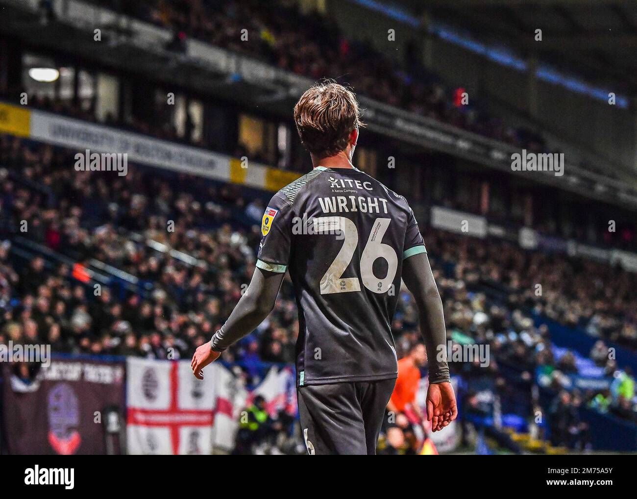 Plymouth Argyle midfielder Callum Wright (26) during the Sky Bet League ...