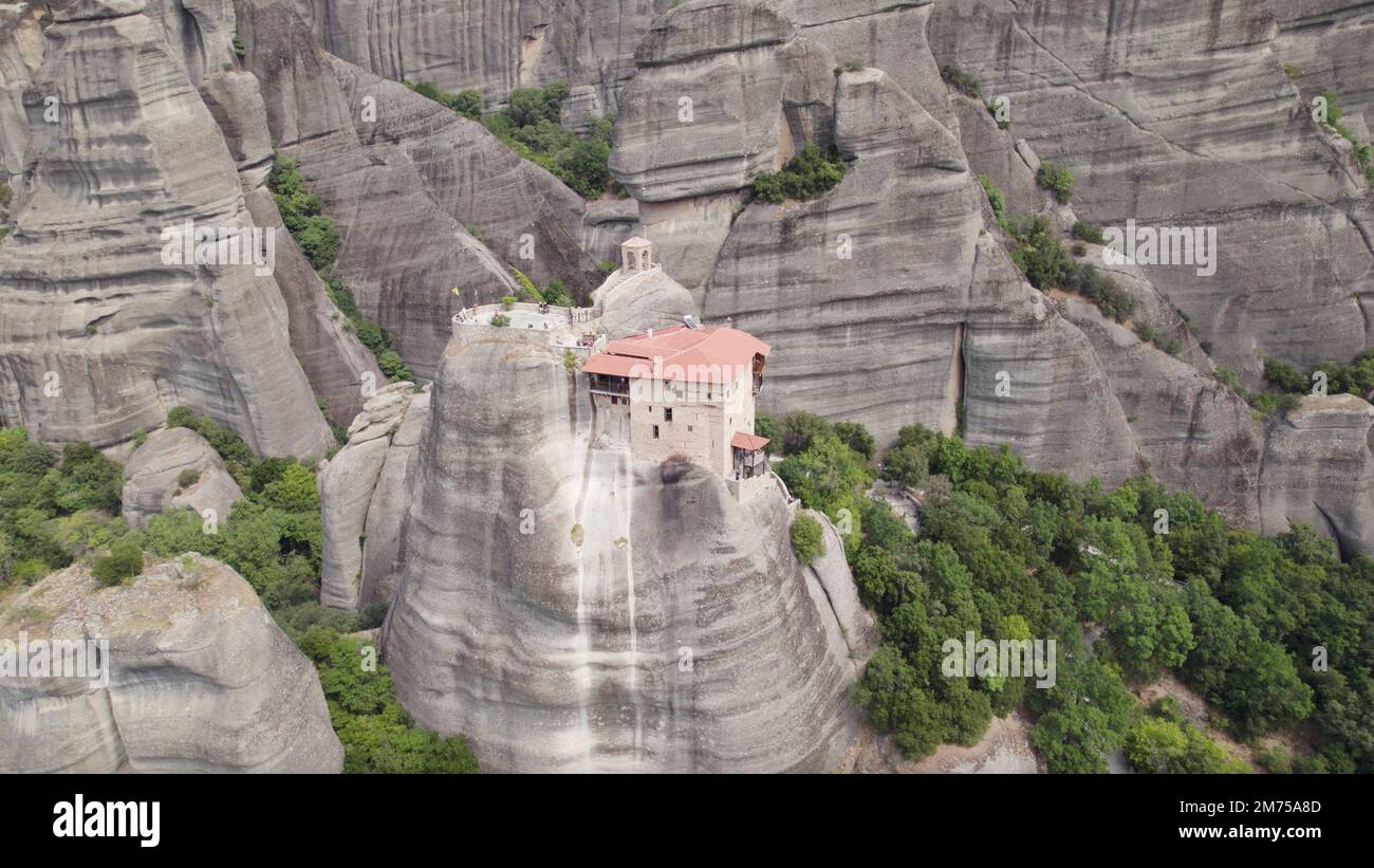 Monastery of saint nicholas anapafsas hi-res stock photography and ...