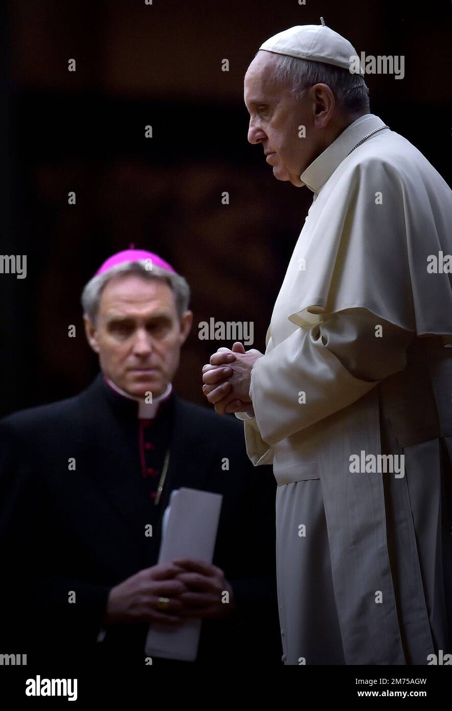 Monsignor georg ganswein hi-res stock photography and images - Alamy