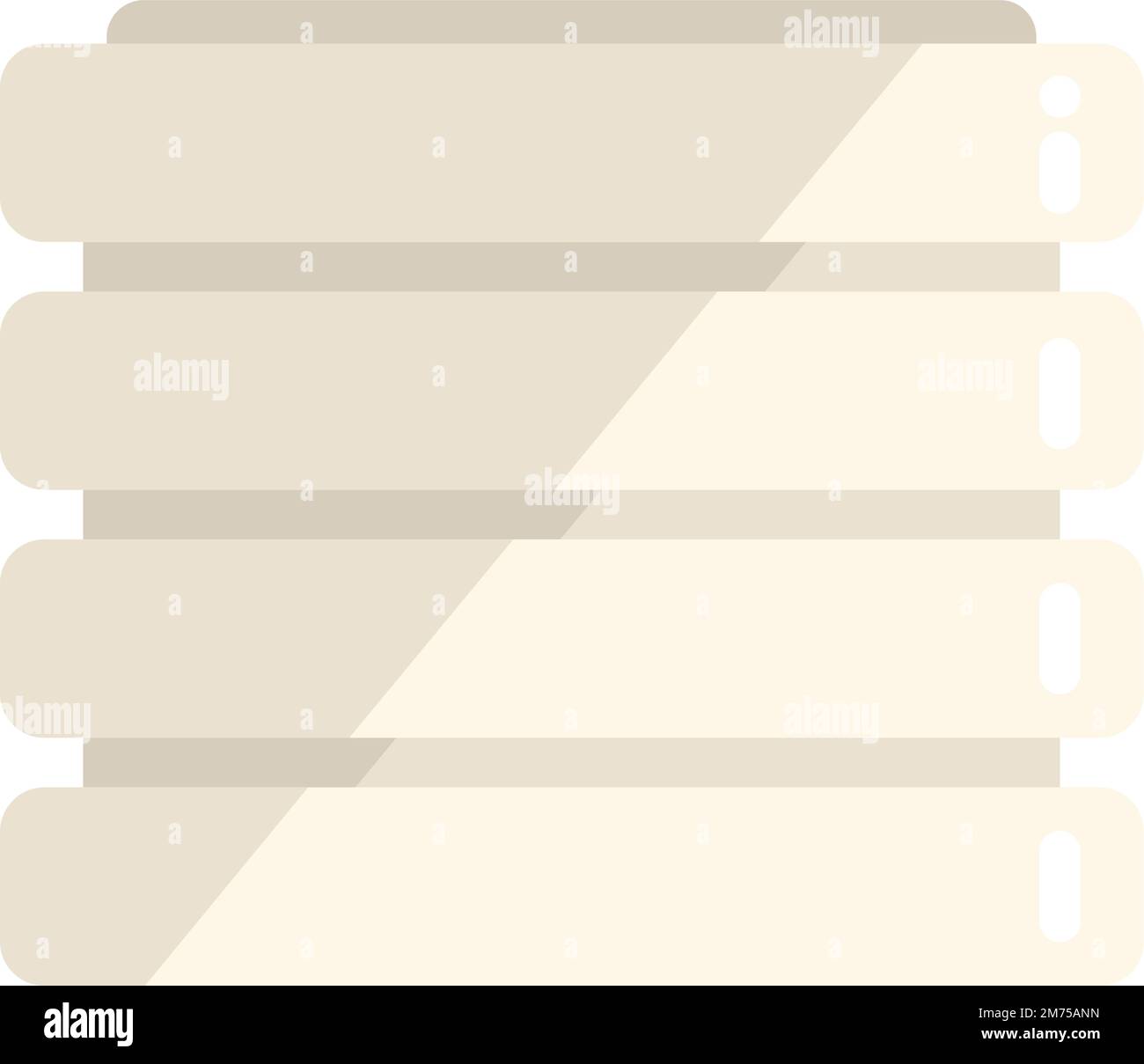Server icon flat vector. Control data. System plan isolated Stock ...