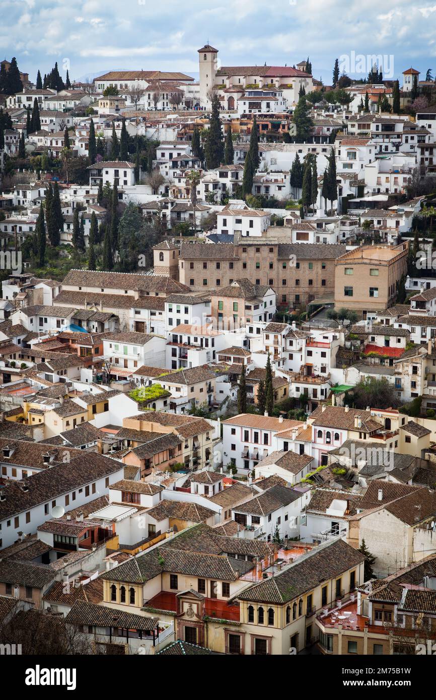 Granada spain old town hi-res stock photography and images - Alamy