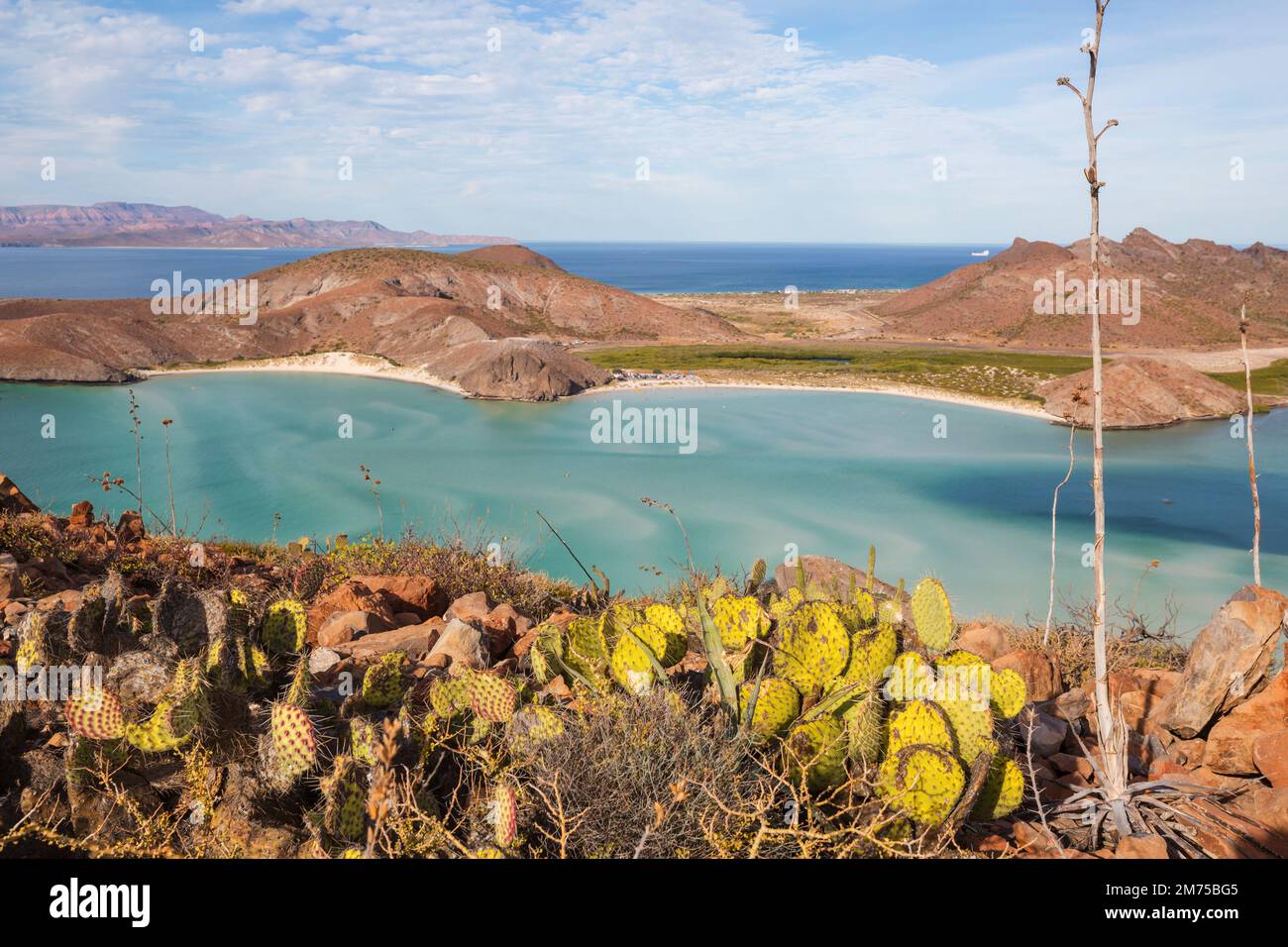 Beautuful Baja California landscapes, Mexico. Travel background ...