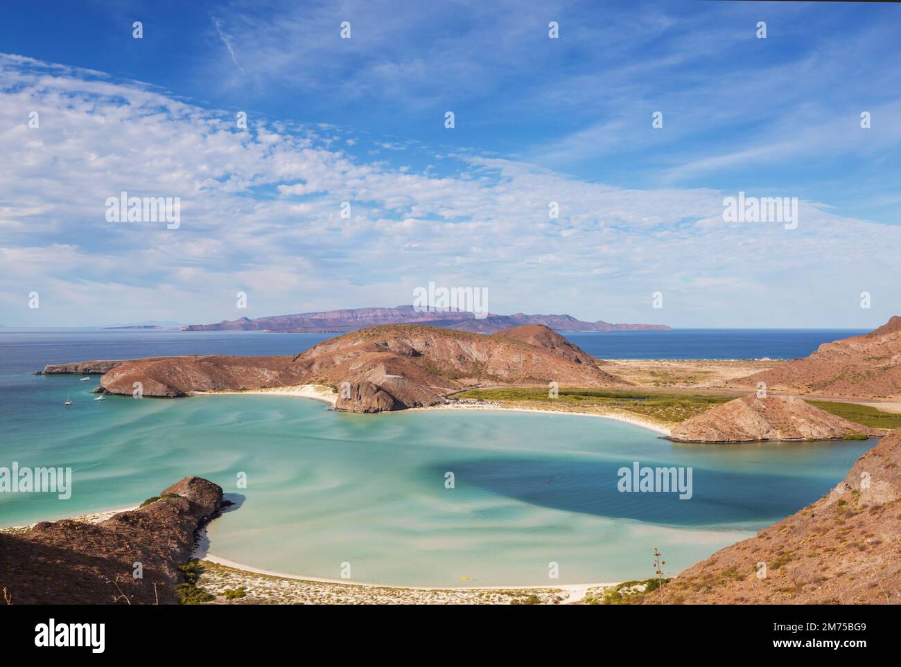 Beautuful Baja California landscapes, Mexico. Travel background ...
