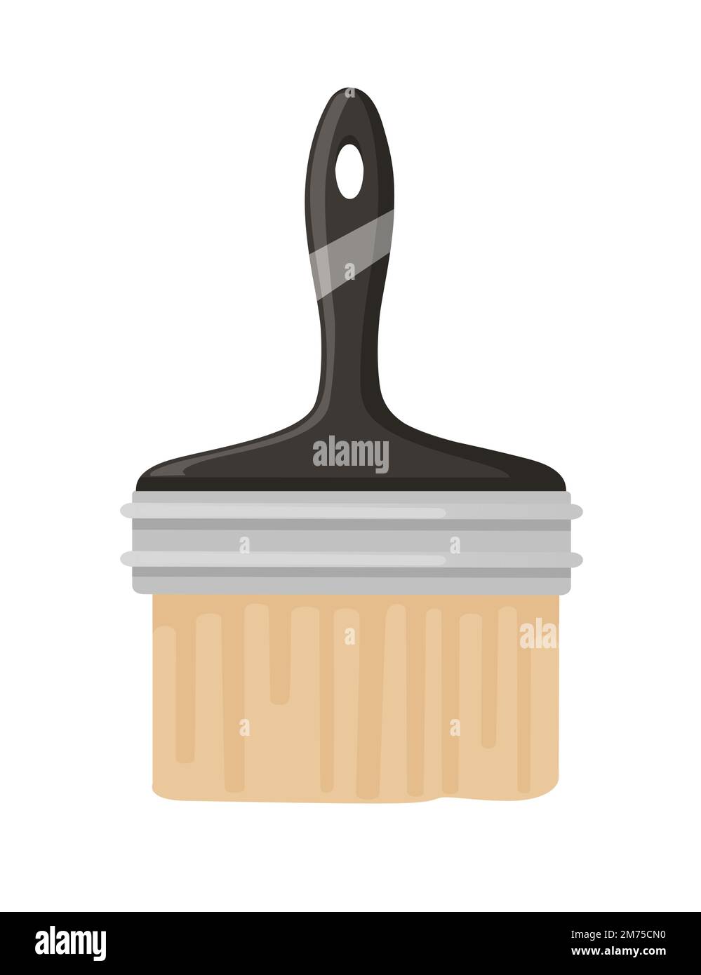 Acrylic stencil painting Stock Vector Images - Alamy