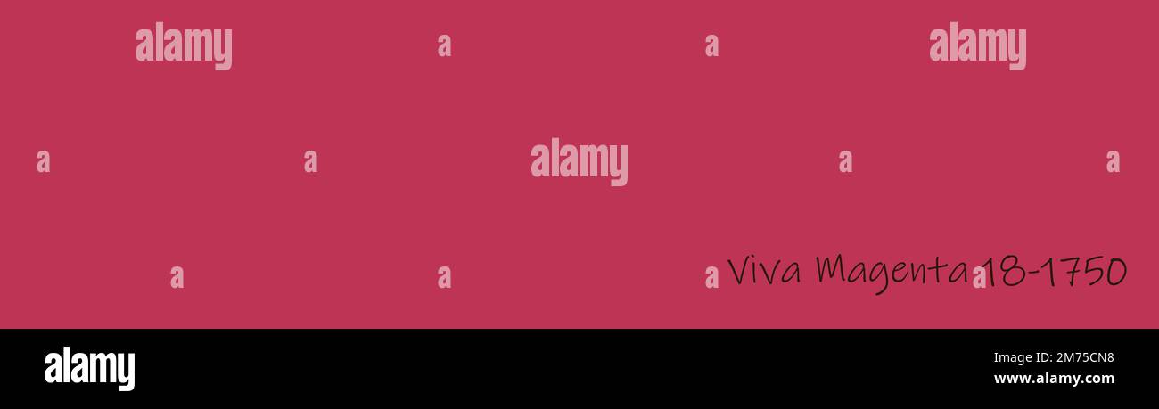 banner or Pantone Viva Magenta 18-1750 color of the year 2023. Abstract ...