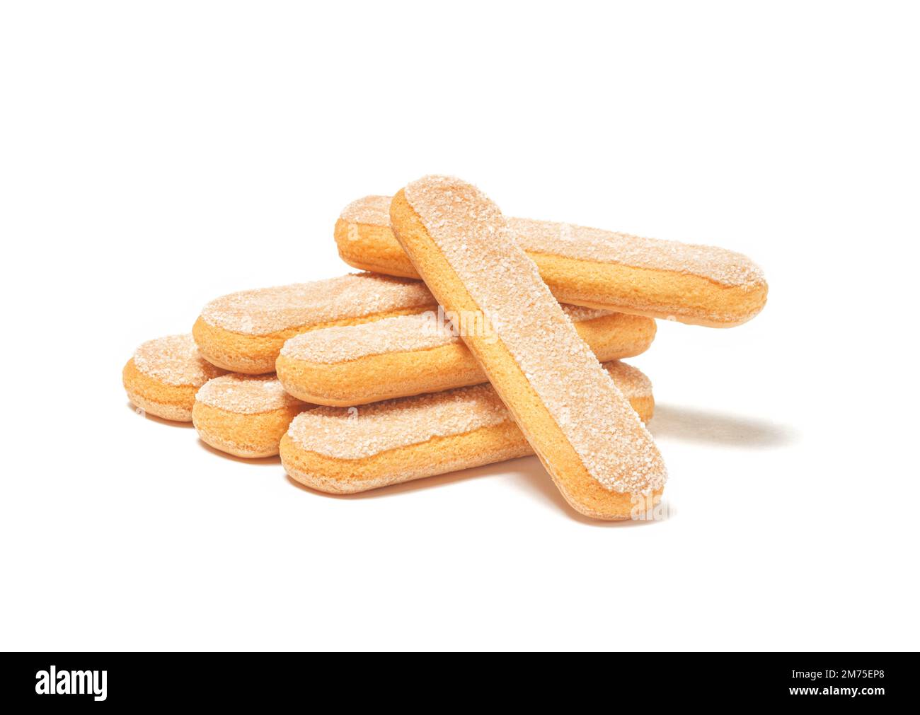 Ladyfingers or savoiardi biscuit, italian desserts and sponge cookies ...