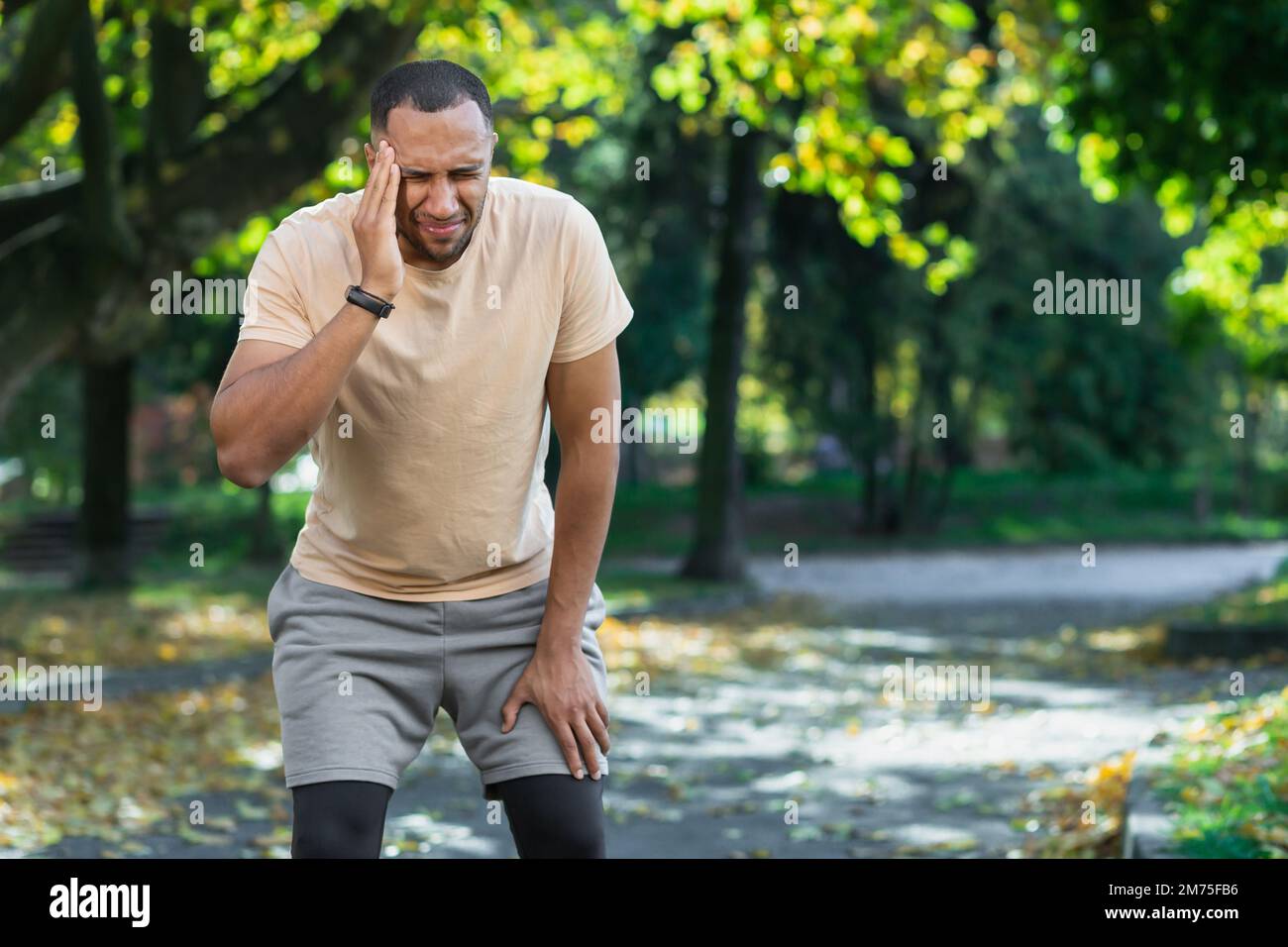 Headache man, indian hi-res stock photography and images - Alamy