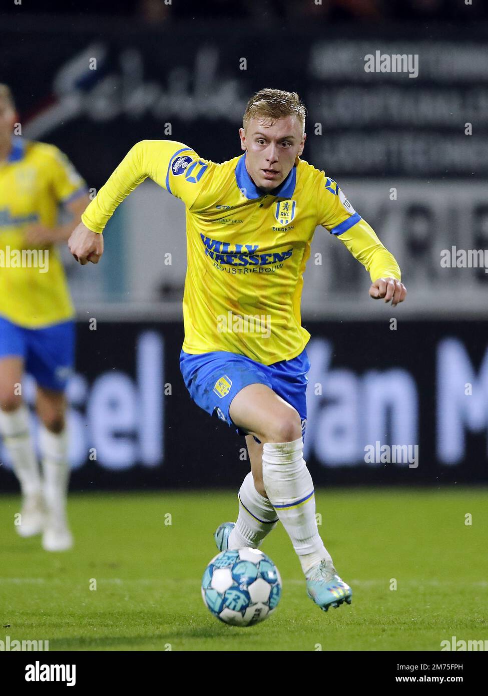 WAALWIJK - Mika Biereth of RKC Waalwijk during the Dutch premier league ...