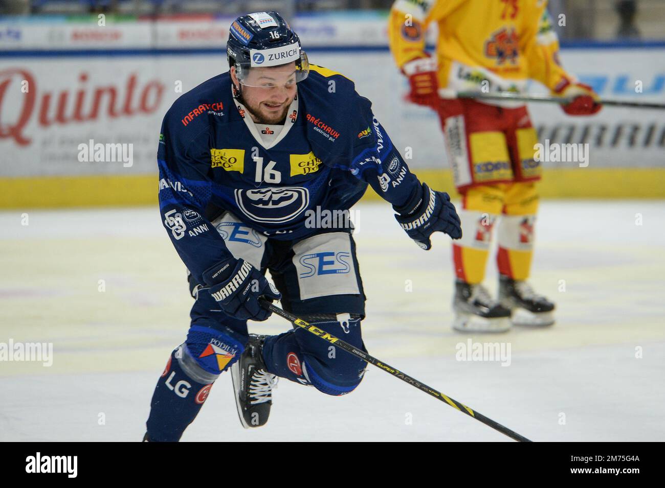 07.01.2023, Ambri, Gottardo Arena, NL: HC Ambri-Piotta - EHC Biel ...