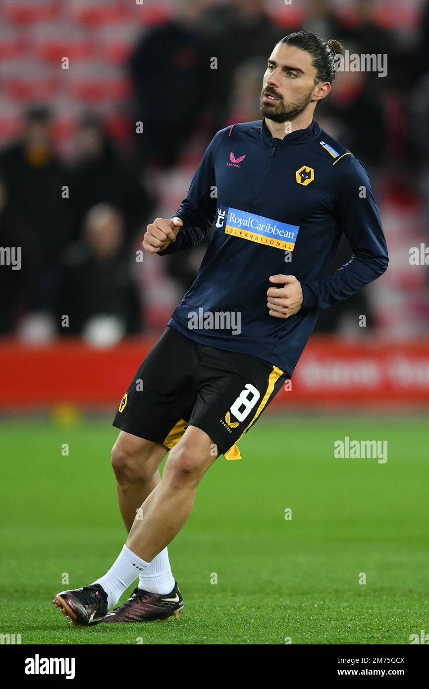 Ruben neves wolverhampton 2022 fa cup hi-res stock photography and ...