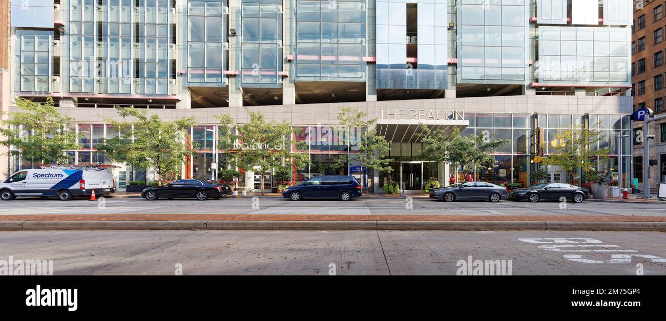 Downtown cleveland parking garage hi-res stock photography and images ...