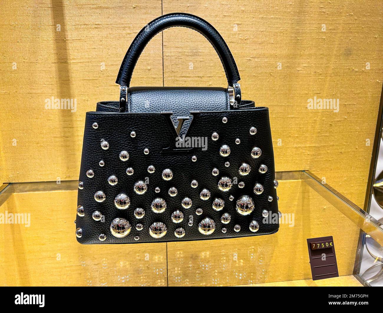 Paris, France, Detail: Women's Handbag, Louis Vuitton, LVMH Luxury ...