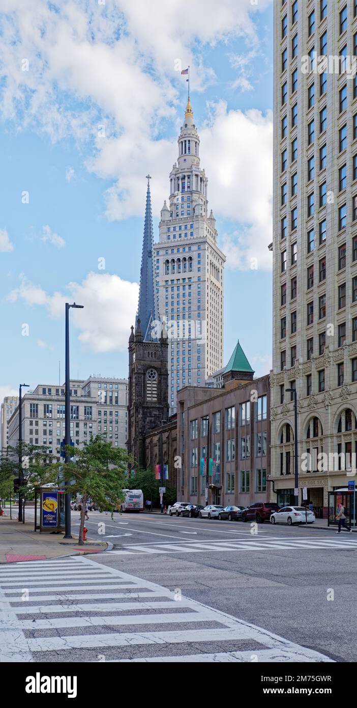 Tower City Center, a Cleveland icon, contains offices, hotel, casino ...