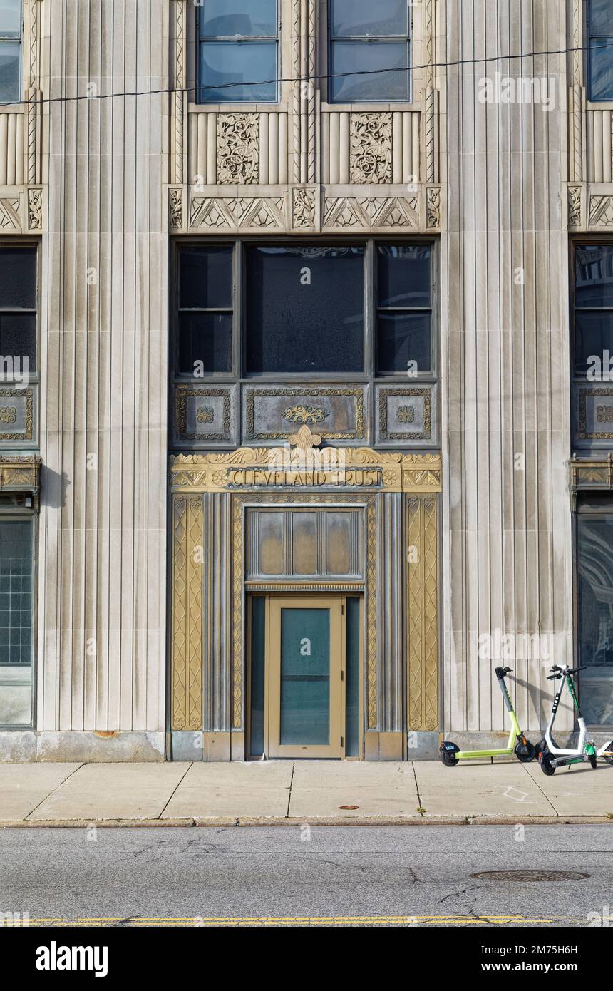 Republic Building, an art deco portion of the landmark Tower City ...